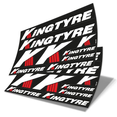 KINGTYRE sticker in black - 2 sheets, € 9,90