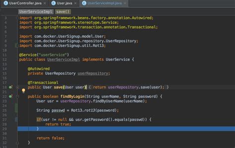In Container Java Development Intellij