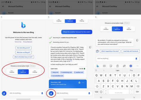 How To Use Bing Chat From The Swiftkey Keyboard Android Central