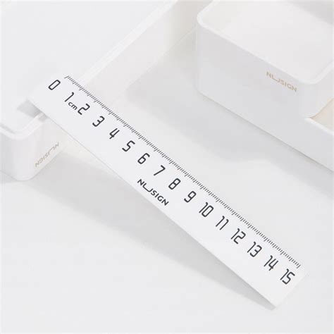 Deli 델리 누사인 Abs 자 15cm Ns096 문구랜드