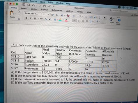 solved insert format tools table window help document4 home