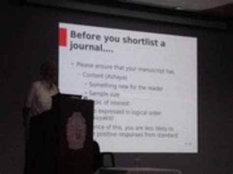 Writing Manuscripts And Publishing In Quality Research Journals Diqa Iqac Goa Recorded By