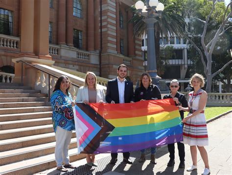 Progress Pride Flag Raised At City Hall To Support LGBTIQ Community Newcastle Weekly