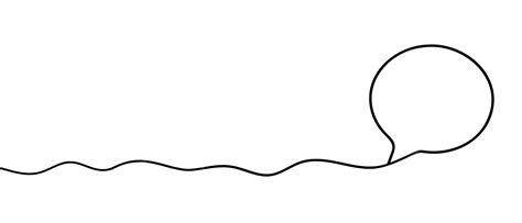 Premium Vector Continuous One Line Drawing Of Speech Bubble Dialog