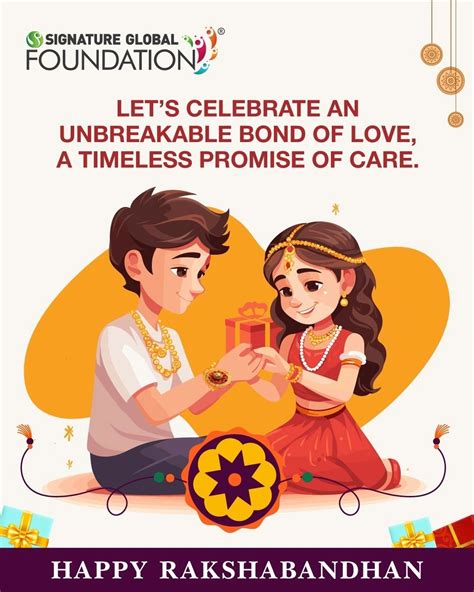 Saurabh Pandey On Linkedin Rakshabandhan Signatureglobalfoundation