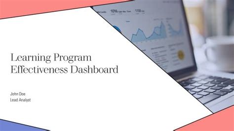 Learning Program Effectiveness Dashboard Ppt Graphics At