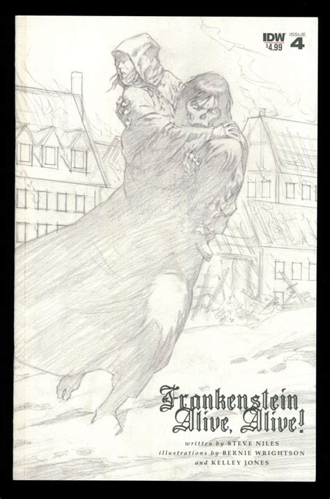 Frankenstein Alive Alive 4 2nd Print Variant Comic CollectibleEntertainment Com
