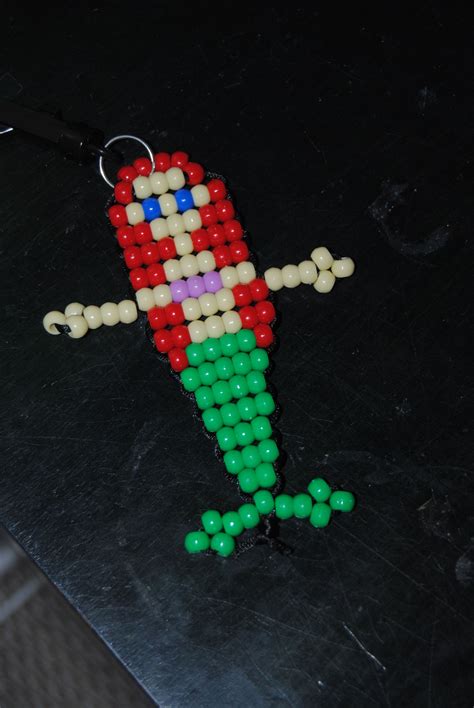 Cross Bead Keychain Pattern At Nancy Guzman Blog