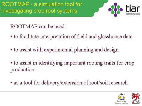 Rootmap Model Of Threedimensional Root Growth Update On