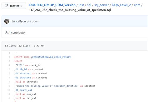 Interesting Features To Get Inspired From DQueen Issue OHDSI DataQualityDashboard GitHub