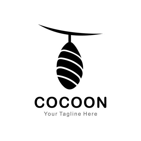 Cocoon Vector Logo Vector Art At Vecteezy