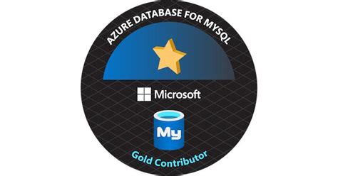 Syed Mustafa Hassan On Linkedin Azure Database For Mysql Gold Contributor Was Issued By