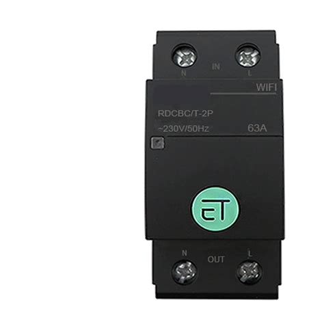 1p N Wifi Zigbee Smart Circuit Breaker Voltage Energy Power Kilowatt Hour Meter Time Relay