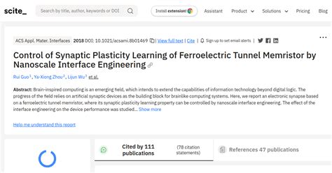 Control Of Synaptic Plasticity Learning Of Ferroelectric Tunnel Memristor By Nanoscale Interface
