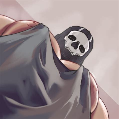 Ghost Call Of Duty And 1 More Drawn By Milkbloc Danbooru