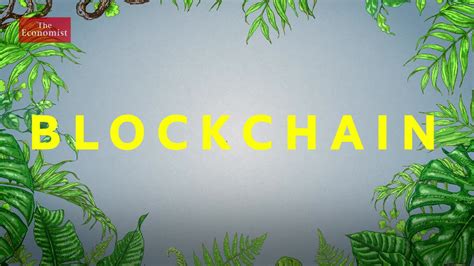 The Economist On Linkedin Blockchain Technology Can Do More Than Underpin Crypto Currencies—it