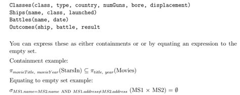 Solved Database Express The Following Constraints In