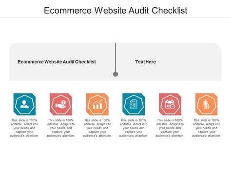 ecommerce website audit checklist ppt powerpoint presentation