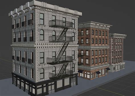 Apartments New York 3d Model Cgtrader