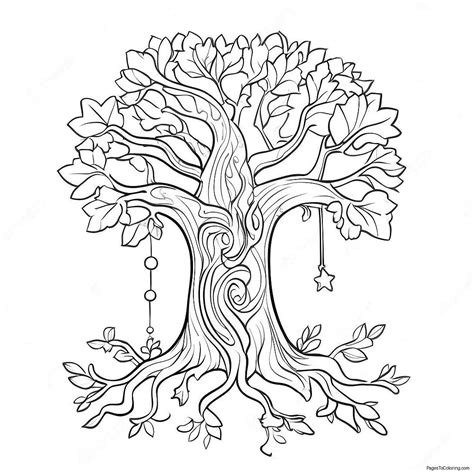 Jesse Tree Coloring Page 68472 55022
