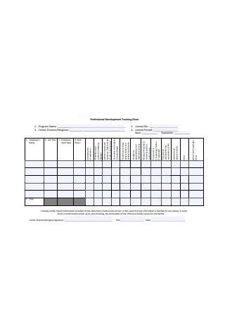 FREE Tracking Chart Samples To Download