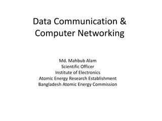 Data Communication & Networking Basics | PPT