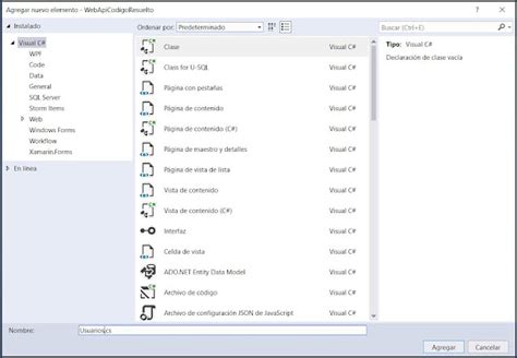 CREACIÓN DE UN API WEB API REST BÁSICO EN C