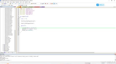 stm32使用uart发送字符串与printf输出重定向