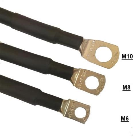 Przewód masowy, kabel, łącznik 16mm2 10 cm - Sklep Battery Expert
