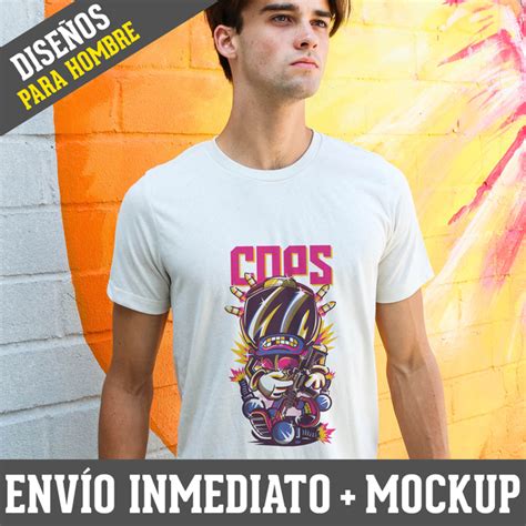 Diseños Para Remeras Hombre Modelo 13 Digi Card