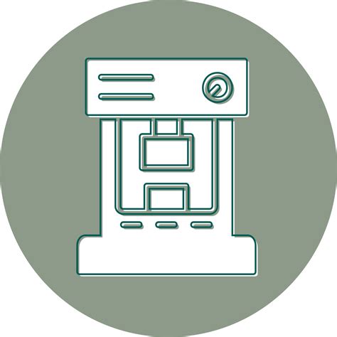 Hydraulic Press Vector Icon 20407969 Vector Art At Vecteezy