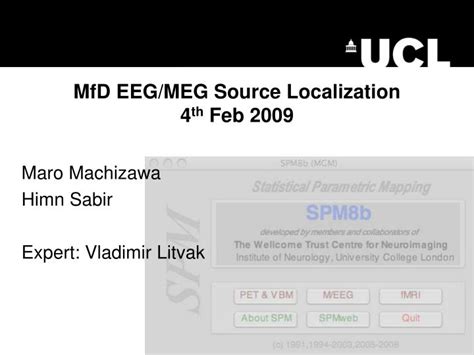 Ppt Mfd Eeg Meg Source Localization 4 Th Feb 2009 Powerpoint