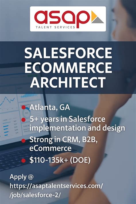 Salesforcejobs Crm Ecommerce Hiring Techcareers Atlantajobs