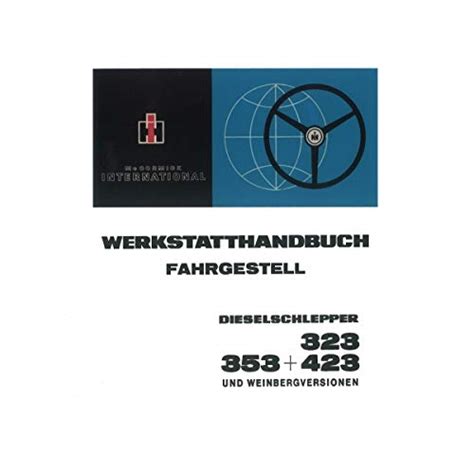 Ihc Mc Cormick Fahrgestell Schlepper 323 353 423 Traktor