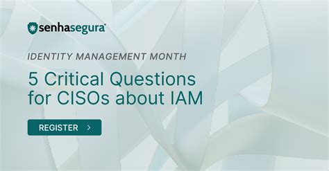 5 Critical Questions For Cisos