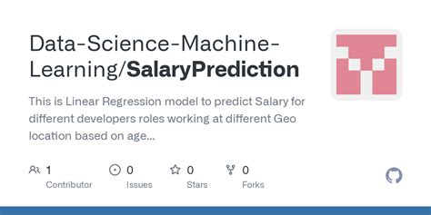 Github Data Science Machine Learningsalaryprediction This Is Linear