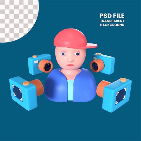 Premium Psd Photogrammetry 3d Illustration Icon