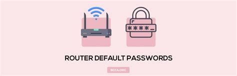 list of router default passwords for all brands [tried and tested]