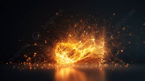 스파크가 흑체에서 튀어나오고 있다 스파크 그림 불꽃 불 배경 일러스트 및 사진 무료 다운로드 Pngtree