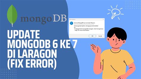 FIX ERORR UPDATE MONGODB 6 KE 7 DI LARAGON YouTube