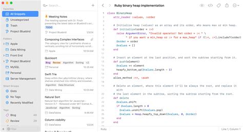 SnippetsLab Keep Your Code At Your Fingertips
