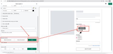 Add A Help Text To Product Options