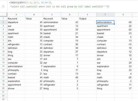 Reference How To Subtract Values Based On Another Cells Value In