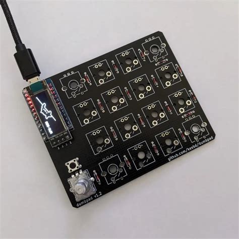 Dumbpad Oled Macropad Keyboard Kit Keebd