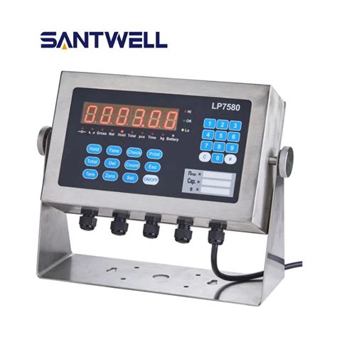 Lp7580 Rs232 Interface Weighing Indicator Weigh Platform Scale