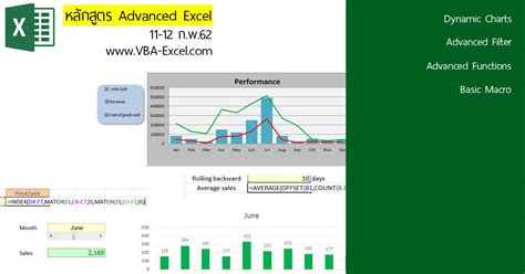 Advanced Excel วันที่ 11 12 ก พ 2562 เน้น Function แก้ปัญหาที่ Vlookup ทำไม่ได้เช่น การใช้
