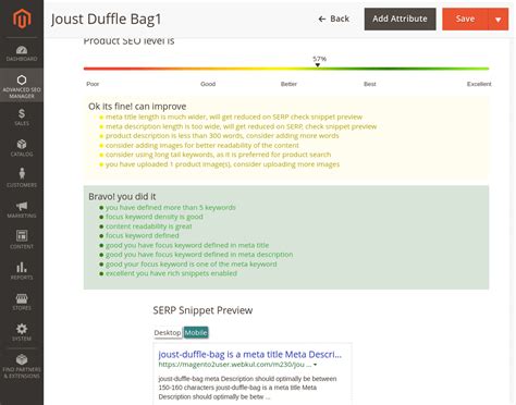 Magento 2 SEO Extension Google Rich Snippets SEF Sitemap Module WebKul