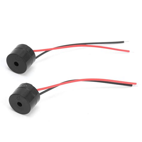 Buy Wired Connector Buzzer Piezo Electric Electronic Buzzer Alarm ABS For Signal Alarm For