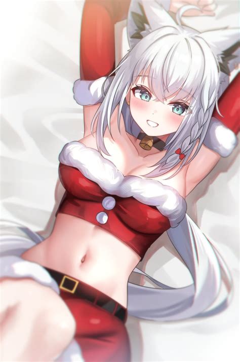 Shirakami Fubuki Hololive Drawn By Kumarang Danbooru