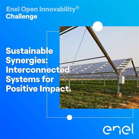 Enel Open Innovability® On Linkedin Sustainable Synergies